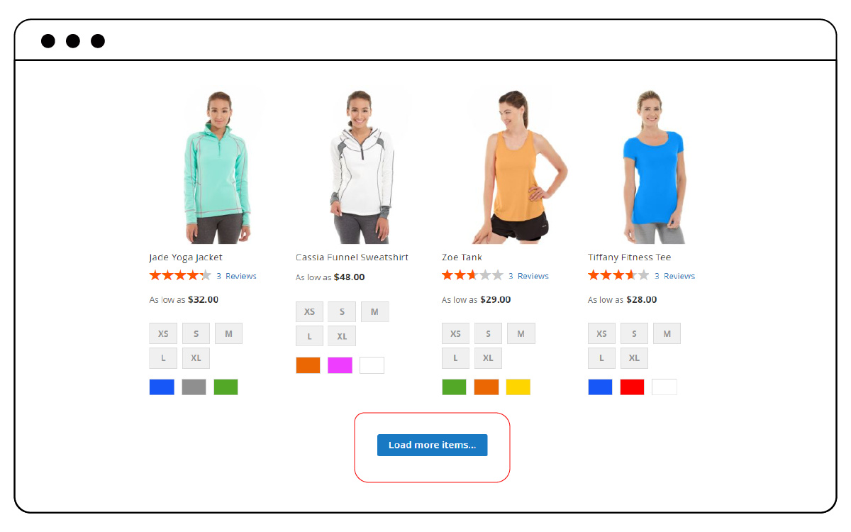 Infinite Scroll Extension For Magento 2 Magezon