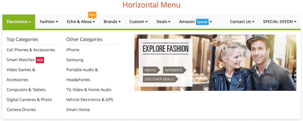 4 Menu Types Support In Ninja Menus By Magezon - Computers - Nigeria