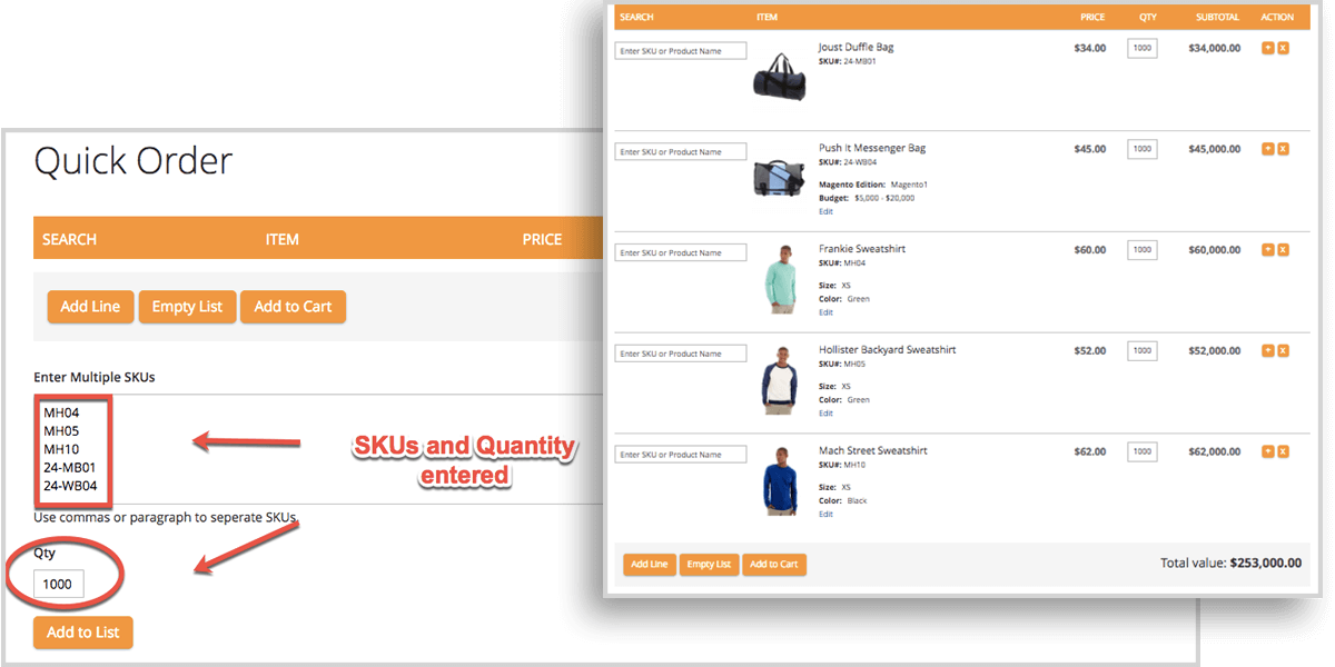 Magento 2 Quick Order Extension | EASY-TO-USE and TIME-SAVING