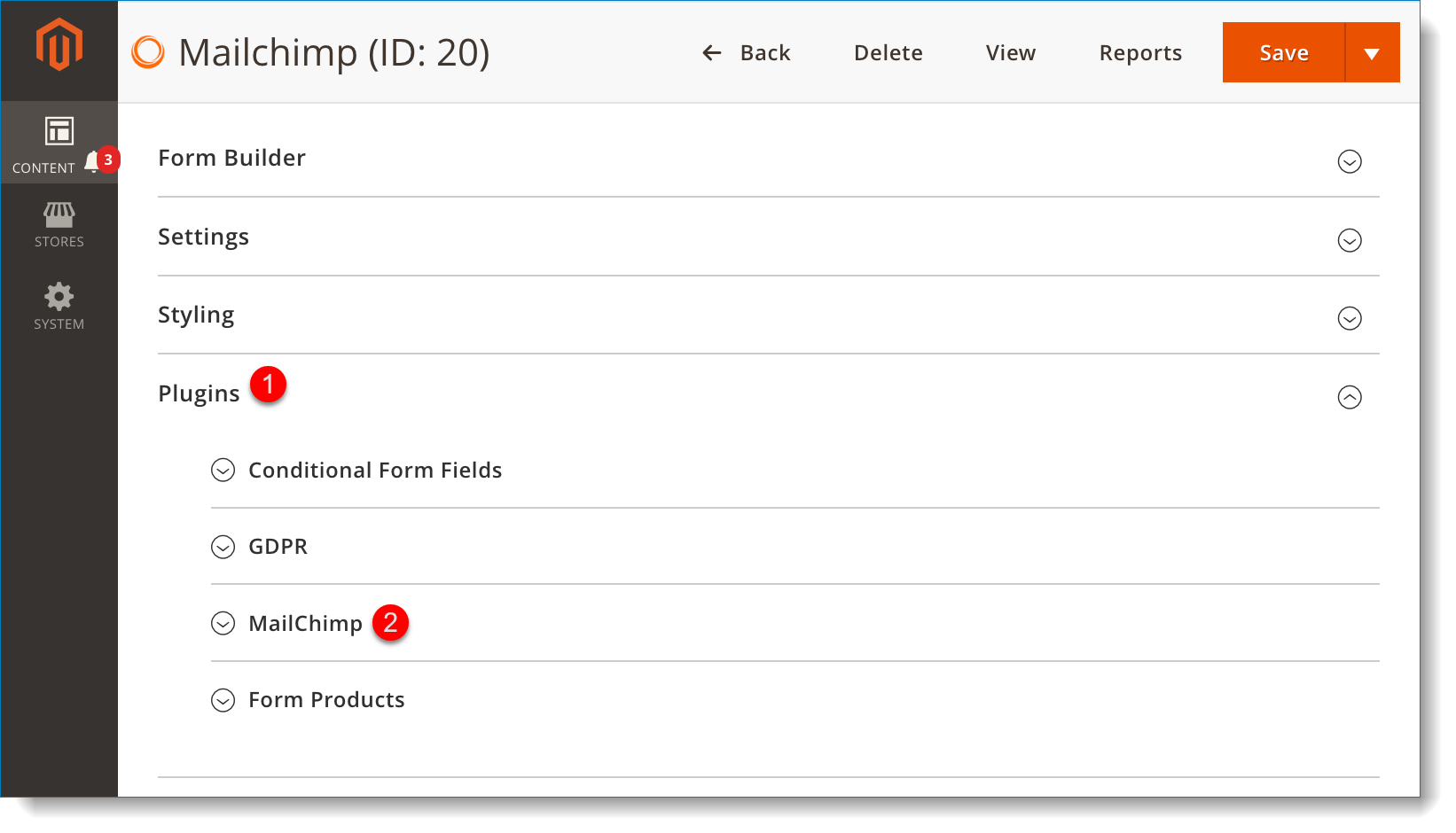 Mailchimp Plugin Magento 2 Blue Form Builder Magezon